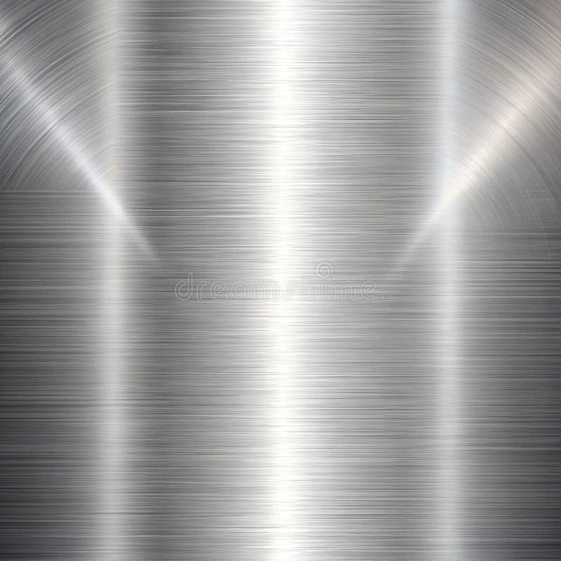 Shiny Stainless Steel Texture Background Stock Illustration ...