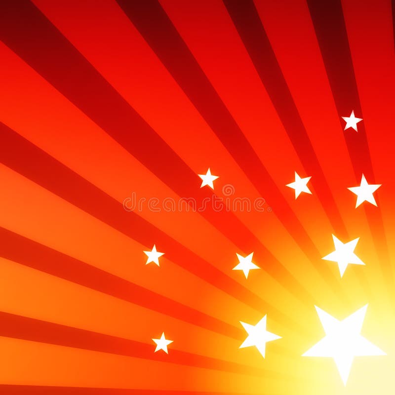 Shiny Stars Abstract Background Stock Illustration - Illustration of ...