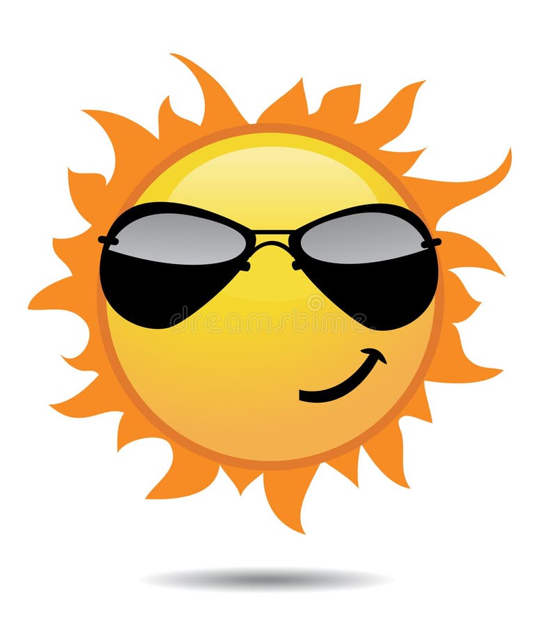 Shiny sun icons stock vector. Illustration of natural - 10187784