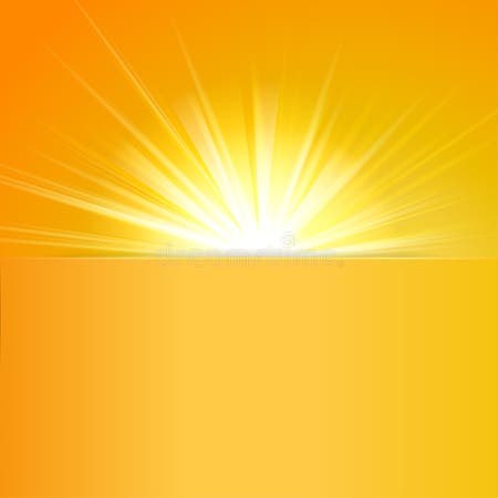 Shiny Sun Vector, Sunbeams, Sunrays Stock Vector - Illustration of glow ...