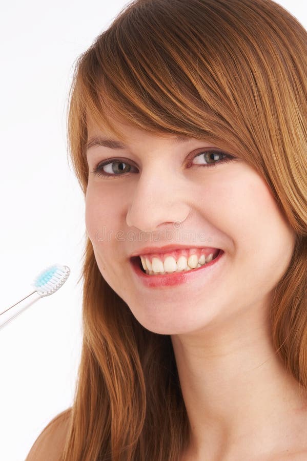 Shiny teeth stock photo. Image of portrait, skin, care - 584162