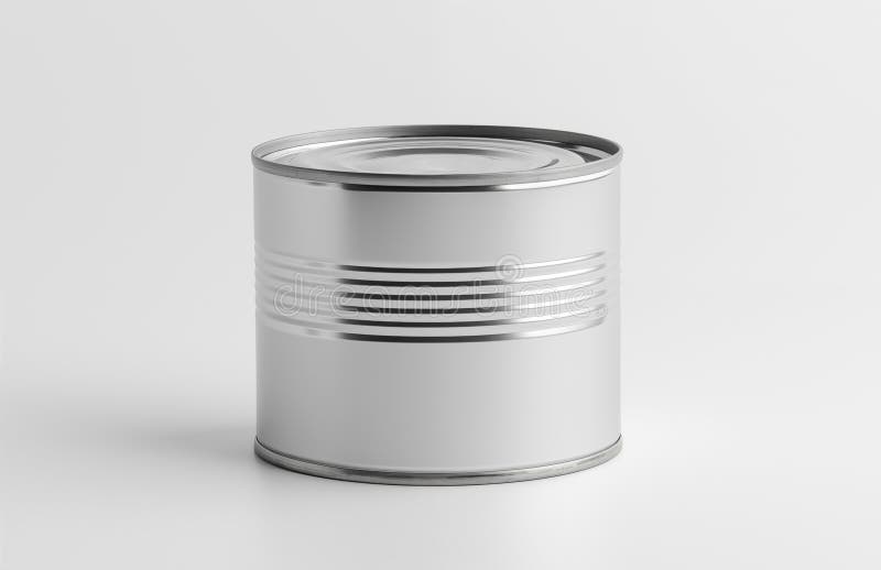 Shiny Tin Can. Packaging for Canned Products. Canned Food Packaging ...