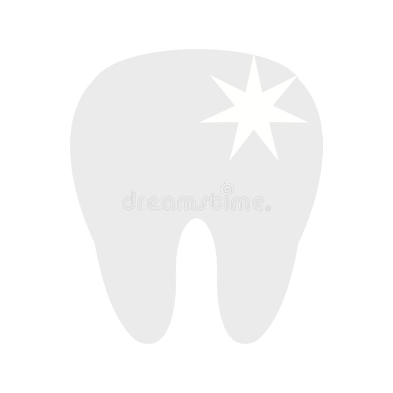 Shiny Tooth stock vector. Illustration of fresh, design - 88387995