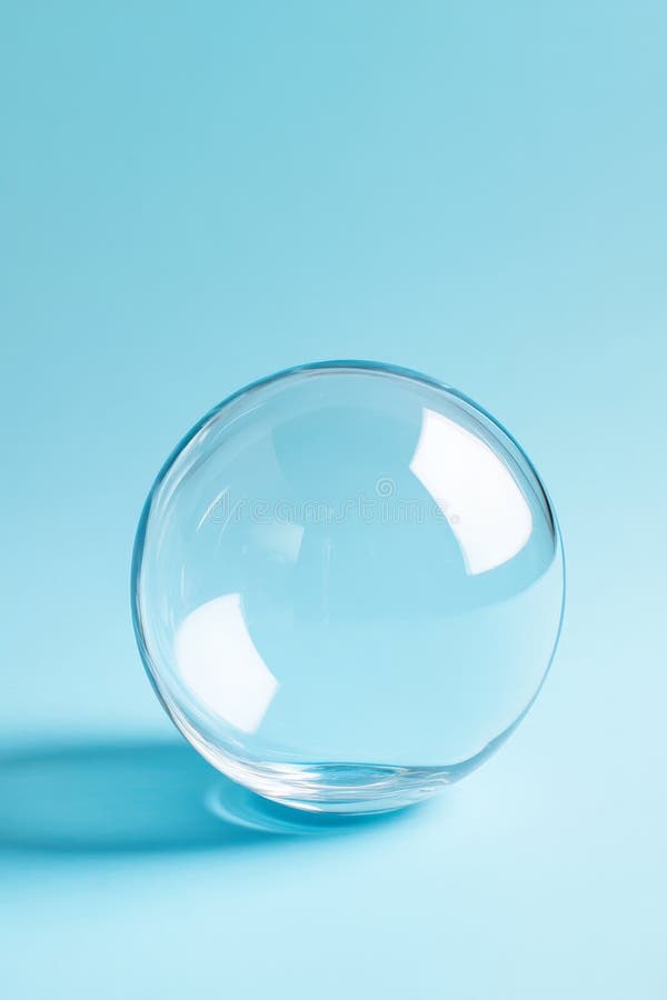 Shiny Transparent Sphere a Clean and Minimal Abstract Design Element ...