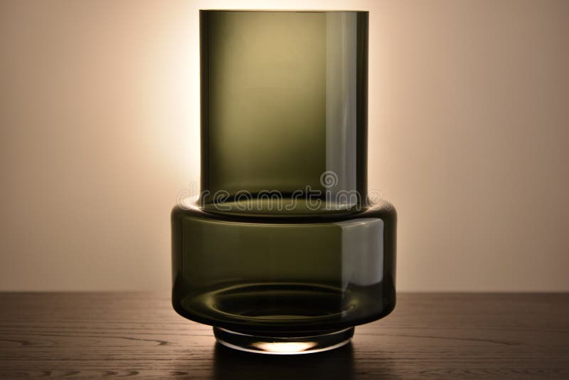 Shiny Vase Style Home Decor Stock Image - Image of indoor, decor: 163441857