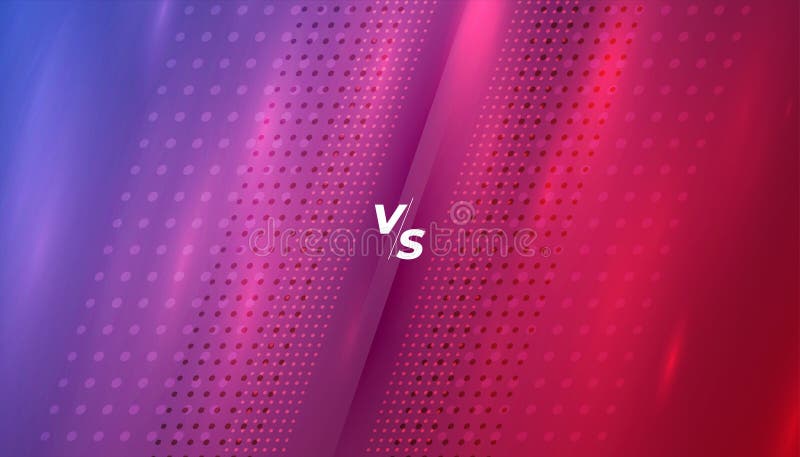 Shiny Versus Competition Banner for Esport Streamer Stock Vector ...