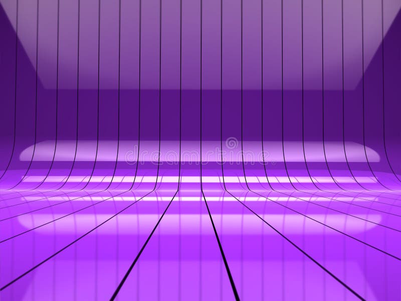 Shiny Violet Floor Background.3d Illustration Stock Illustration ...