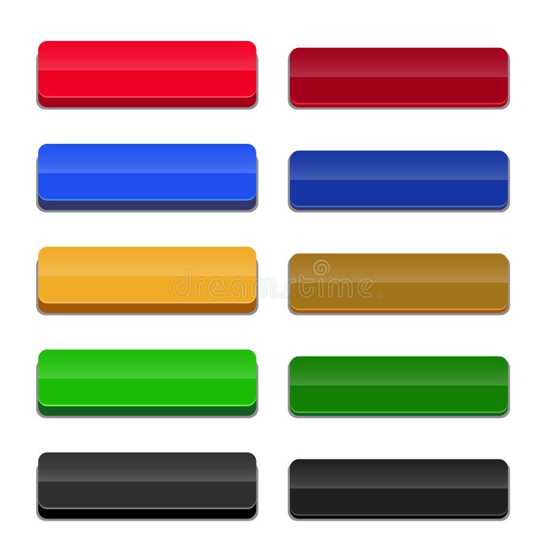 Shiny web push buttons set stock vector. Illustration of green - 143467928 Shiny web push buttons set stock vector. Illustration of green - 143467928