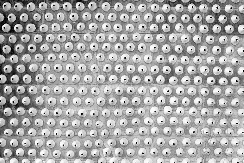 Shiny White Dot Texture Ceramic is Background. Stock Photo - Image of ...