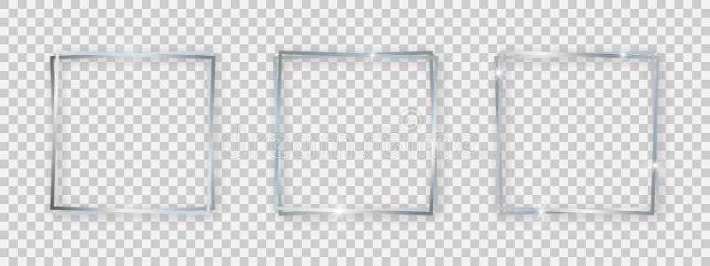 Silver Shiny Frames Stock Illustrations – 1,838 Silver Shiny Frames ...