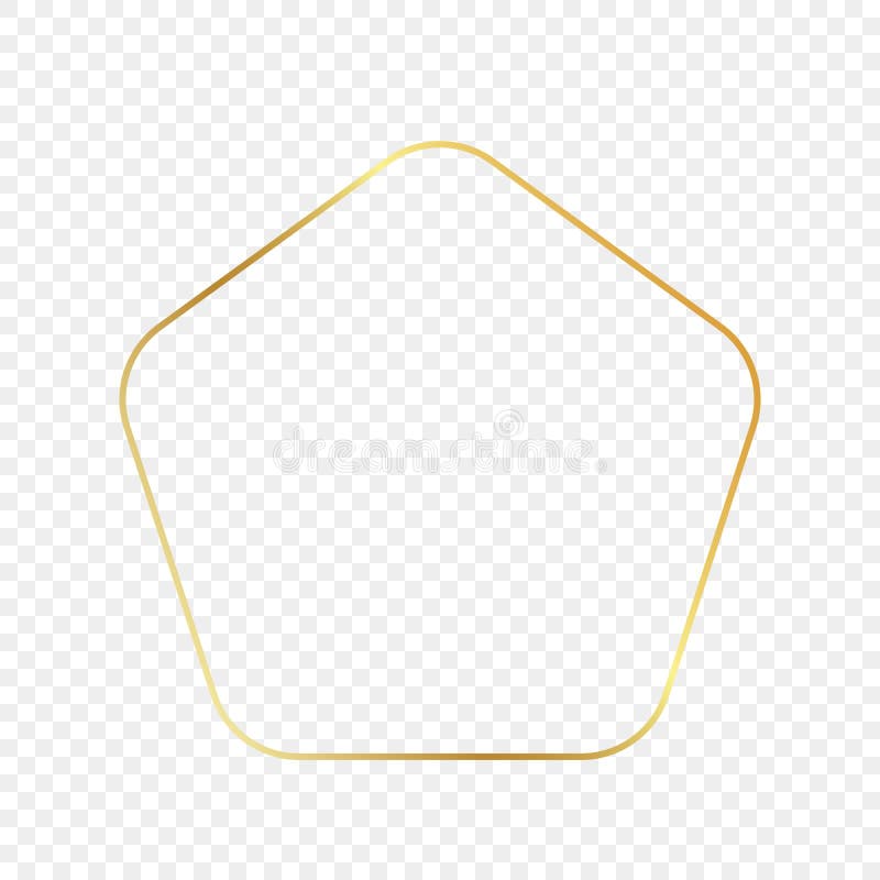 Rounded Pentagon Polygon Contour, Outline Shape. Soft, Smooth Design ... Rounded Pentagon Polygon Contour, Outline Shape. Soft, Smooth Design ...