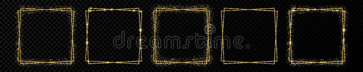 Double Gold Frame Stock Illustrations – 2,302 Double Gold Frame Stock ...