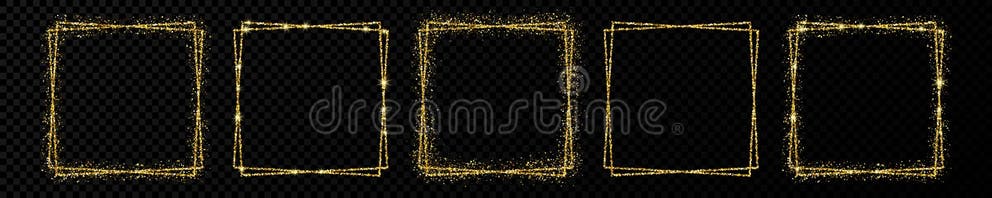 Double Gold Frame Stock Illustrations – 2,302 Double Gold Frame Stock ...