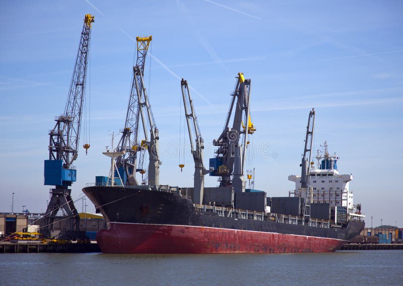 Ship stock photo. Image of departure, concrete, ship, boat - 225462