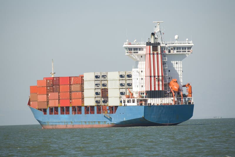 Ship docked stock photo. Image of ship, topside, tied - 3889926