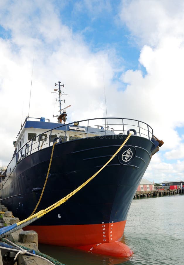 Vessel in port stock photo. Image of unloading, forwarding - 152124