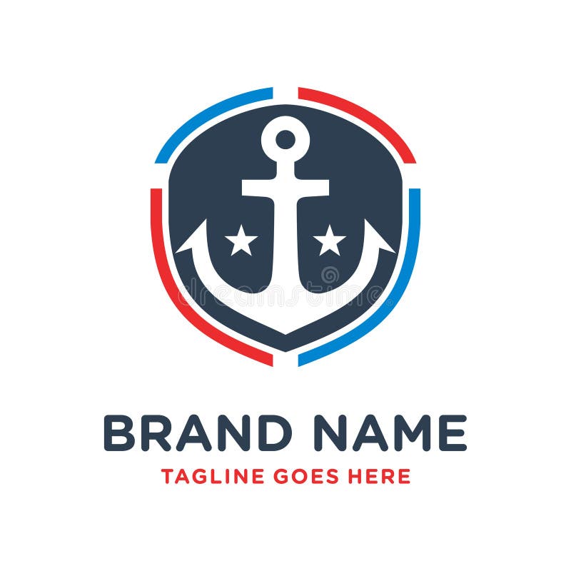 Boat and Gold Shield. Stock Icon. Vector Illustration Stock Vector ...