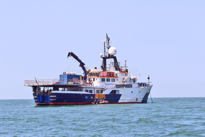 Ship in Arabian Sea, Goa editorial image. Image of ocean - 175665375