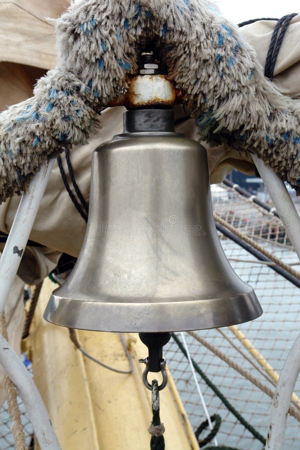 Ship Bell stock image. Image of vessel, metal, sailing - 20806871