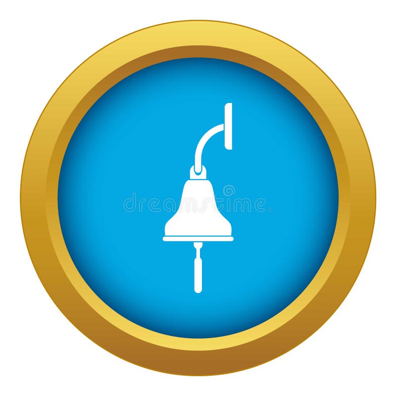 Ship bell icon simple stock vector. Illustration of alert - 91811165