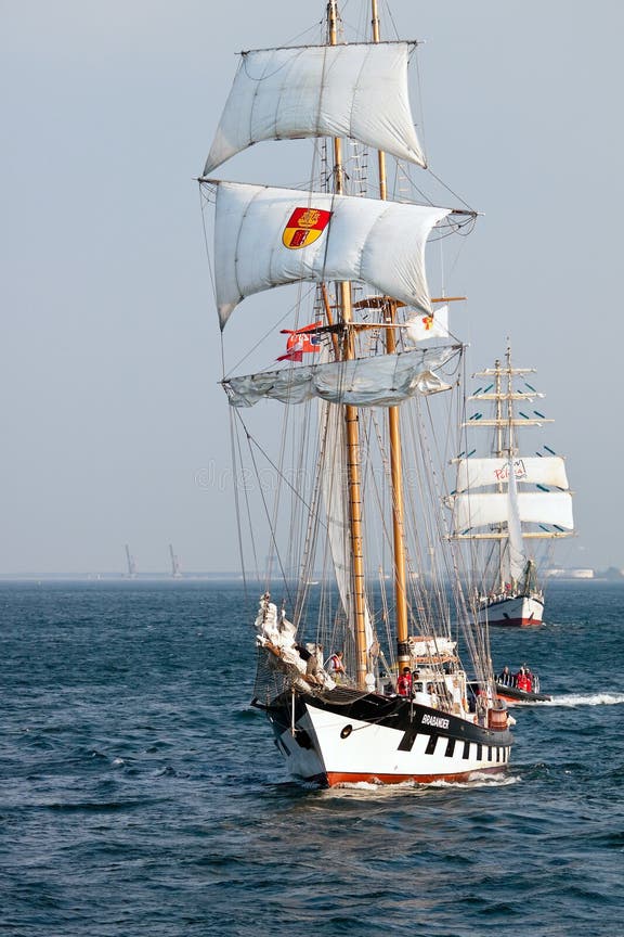 Ship Brabander in Baltic Sea Editorial Photo - Image of ships, lines ...