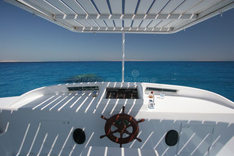 Ship bridge stock image. Image of water, vacation, turquoise - 13366143