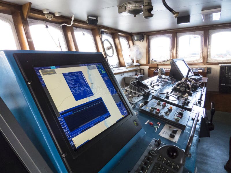 Cruise ship control panel editorial stock image. Image of ...