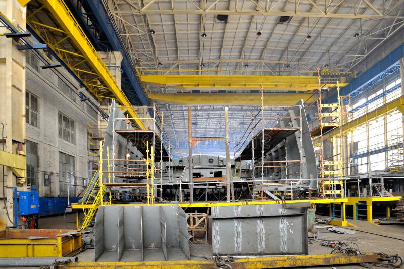 Ship building stock photo. Image of harbor, nautical - 36015730