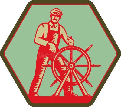 Seaman Helmsman Stock Illustrations – 97 Seaman Helmsman Stock ...