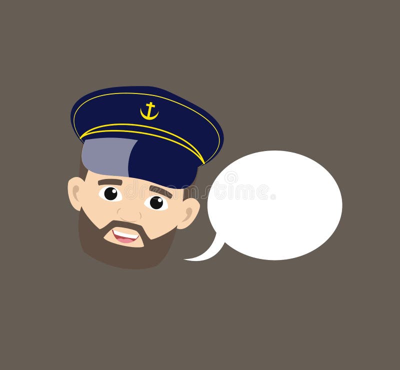 Captain Talking Stock Illustrations – 261 Captain Talking Stock ...