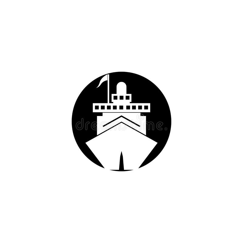 Ship, Ship, Cargo, Logistics, Transport and Delivery Icon Stock Vector ...
