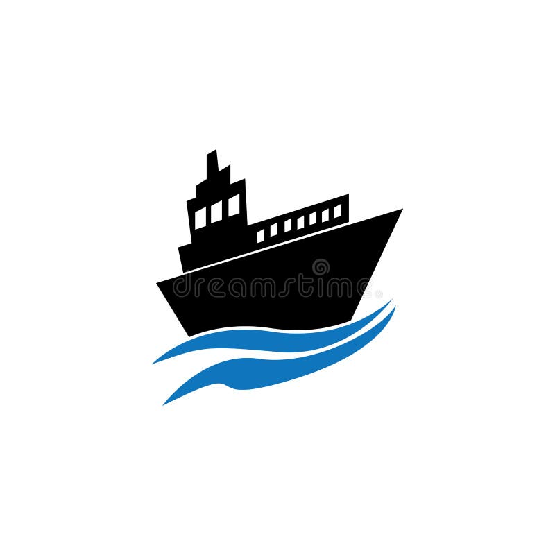 Ship, Ship, Cargo, Logistics, Transport and Delivery Icon Stock ...