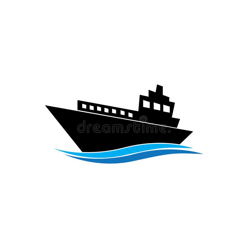 Ship, Ship, Cargo, Logistics, Transport and Delivery Icon Stock ...