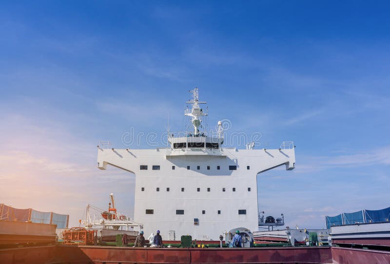 Ship Communication with Bridge Deck Stock Photo - Image of control ...