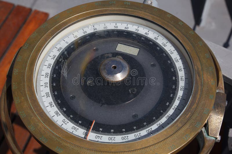 Ship s compass stock photo. Image of shipping, magnetic - 50722
