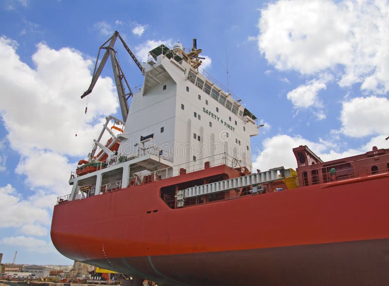 Ship control tower stock photo. Image of port, goods, transport - 3550024