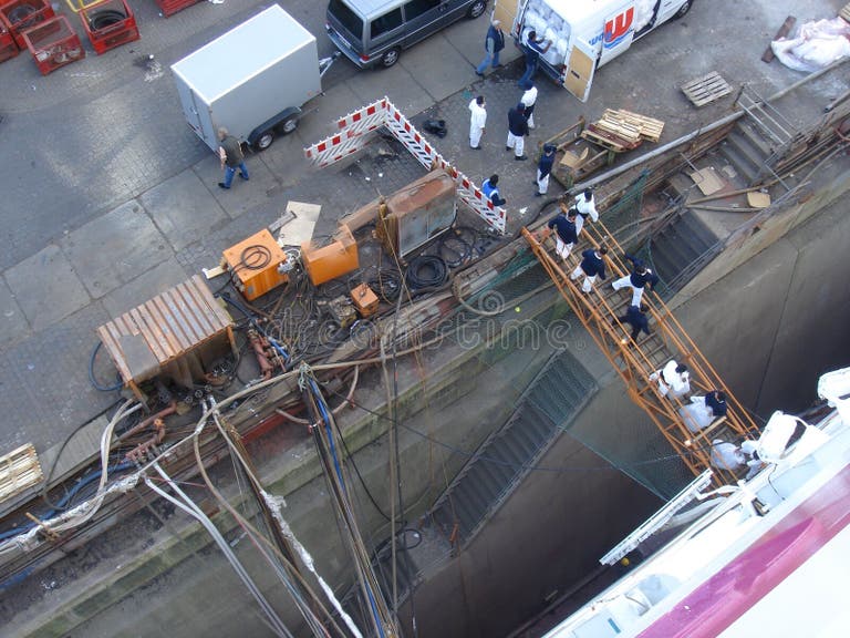 Ship Crew Embarking editorial image. Image of vessel - 251823405