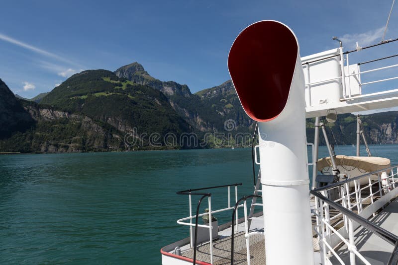 Ship Cruise on Lake Lucerne Stock Image - Image of europe, nature: 44645147