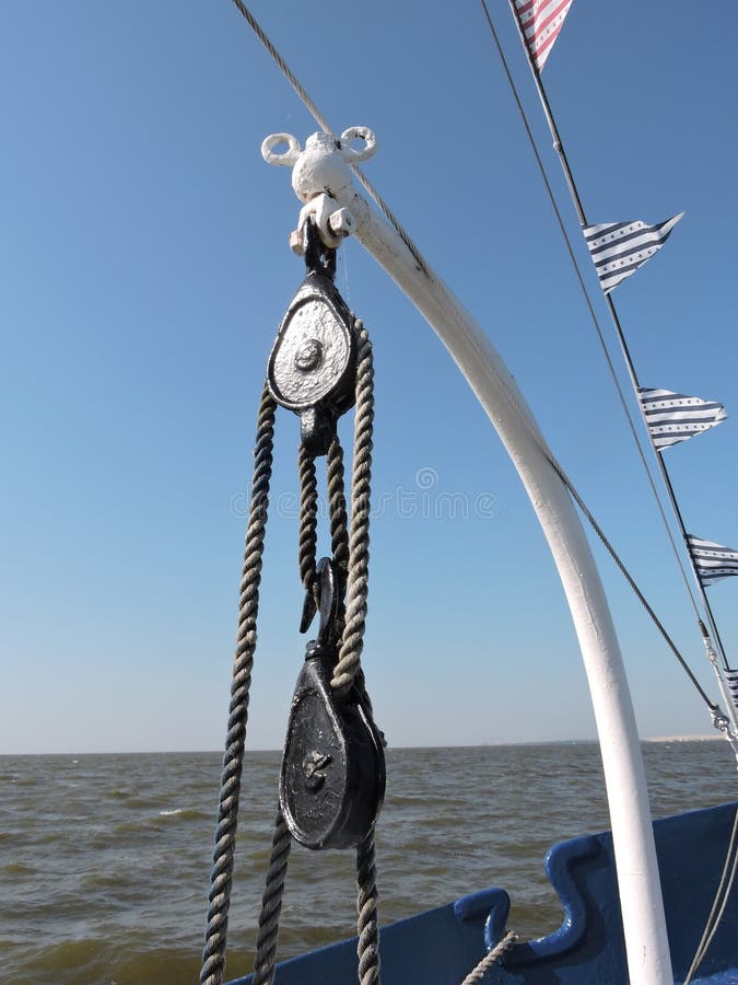 Ship details stock photo. Image of power, rope, colored - 43061210