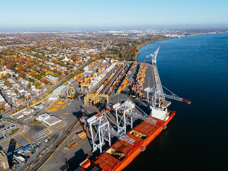 131 Container Port Montreal Stock Photos - Free & Royalty-Free Stock ...