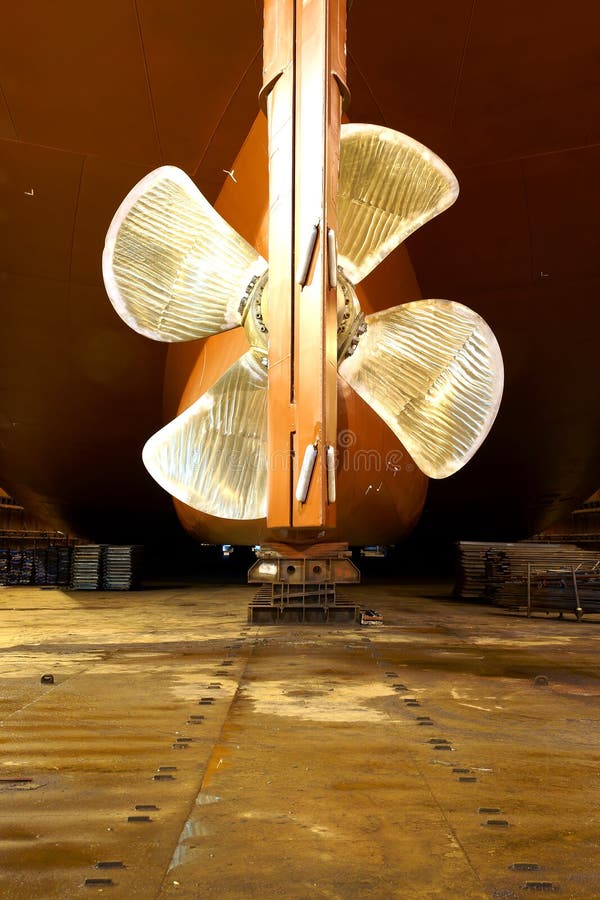 Ship in dry dock stock image. Image of bulk, boat, commercial - 28602351