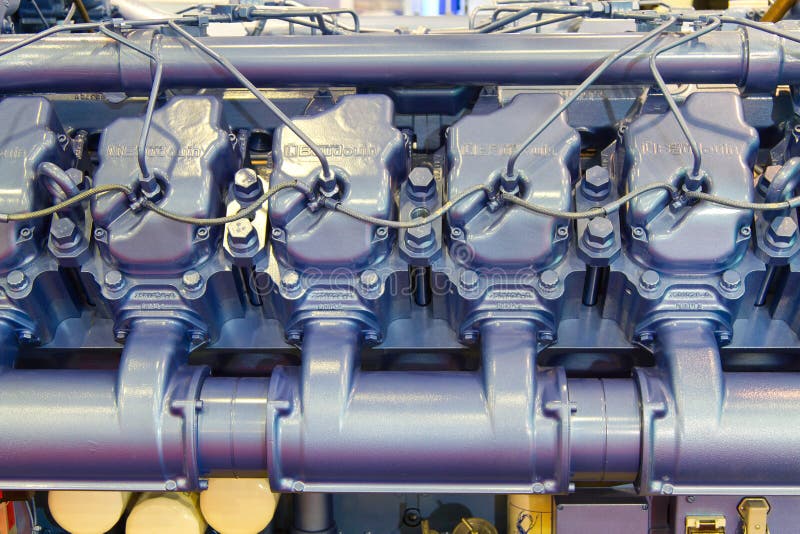 Tractor engine stock image. Image of agriculture, engine - 3166159