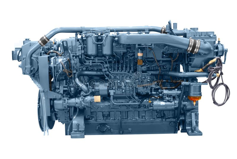 Old Ship Engine Whit Achimney Stock Photo - Image of boat, burn: 12078968