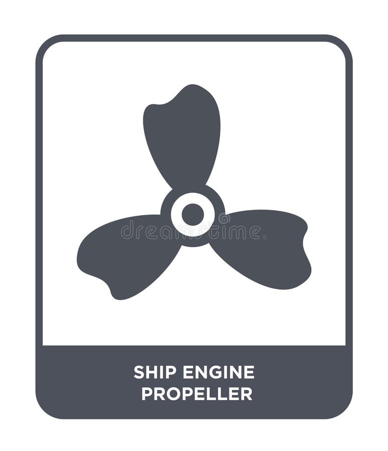 Ship Engine Propeller Icon Vector. Trendy Flat Ship Engine Propeller ...