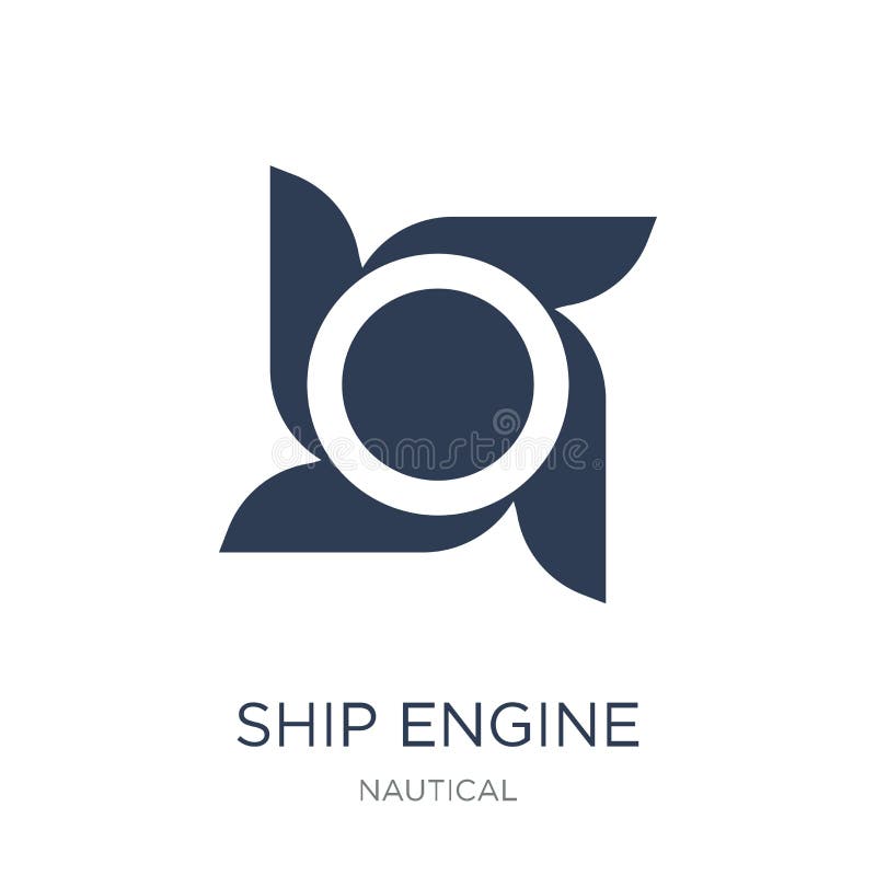 Ship Engine Icon. Trendy Modern Flat Linear Vector Ship Engine I Stock ...