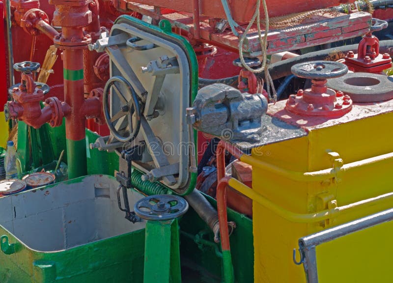 The Ship equipment stock image. Image of service, wharf - 95680225