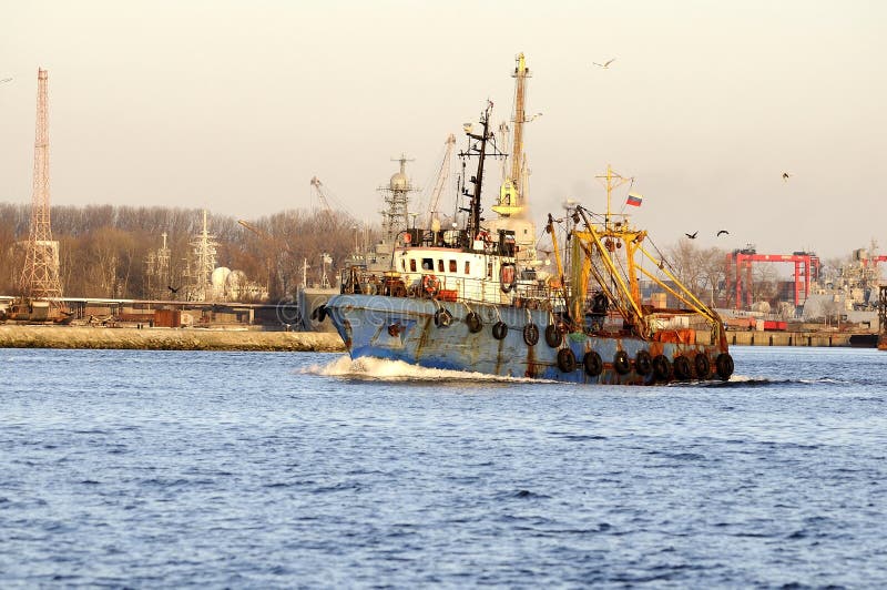 The ship stock photo. Image of water, ship, transport - 71429814