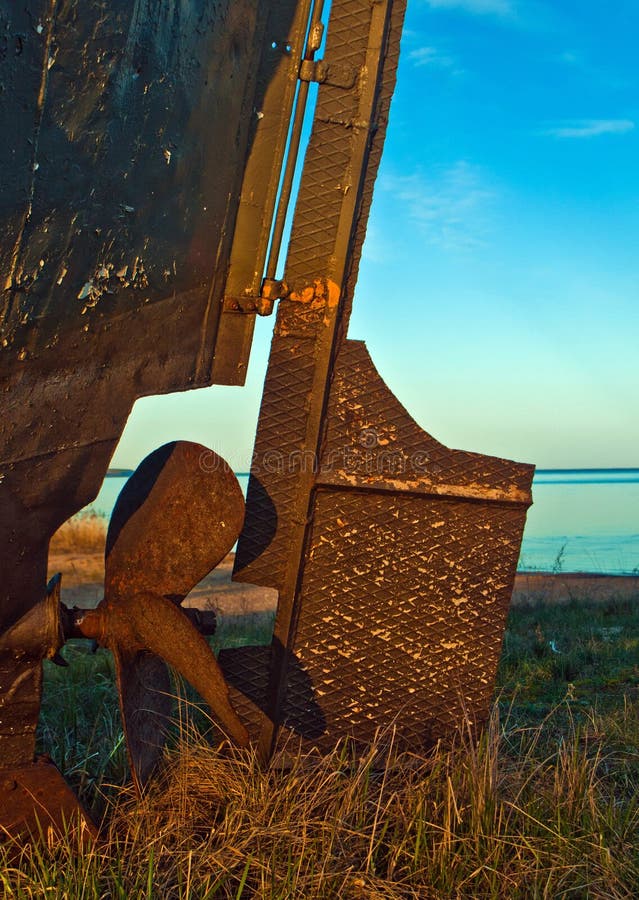 The ship has a rest stock image. Image of water, surface - 48371503