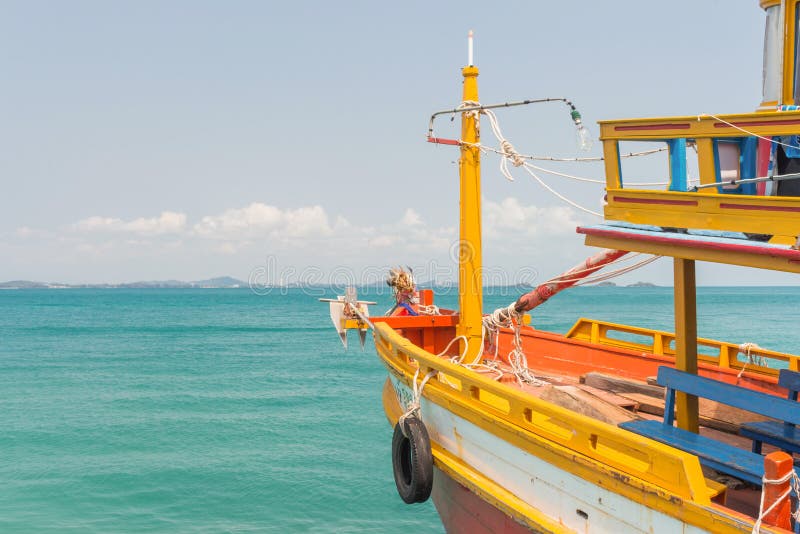 Ship Heading Toward the Bridge between Two Hills Stock Photo - Image of ...