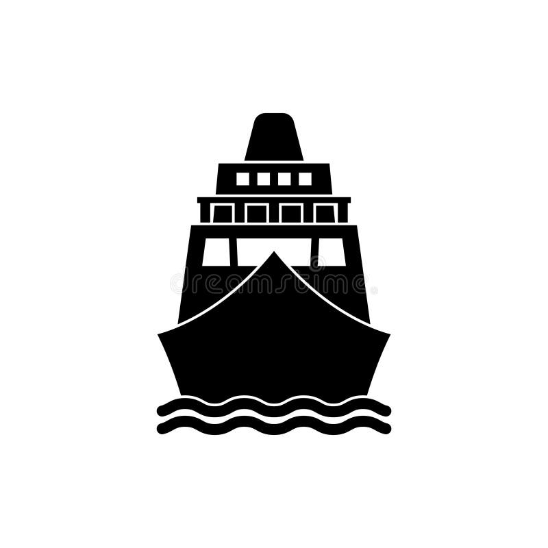 Ship Icon Design Template Vector Isolated Stock Vector - Illustration ...